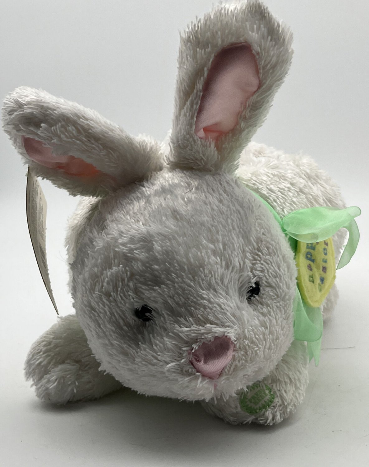 Hallmark Easter Bunny Rabbit Basket White Stuffed Plush Animal - 2005 ...