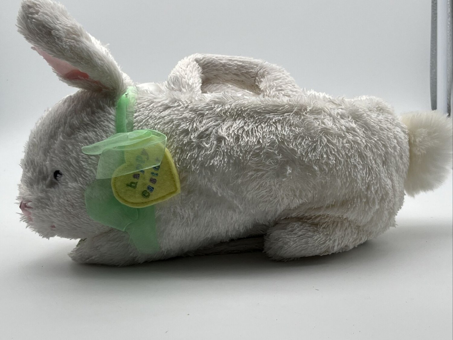 Hallmark Easter Bunny Rabbit Basket White Stuffed Plush Animal - 2005 ...