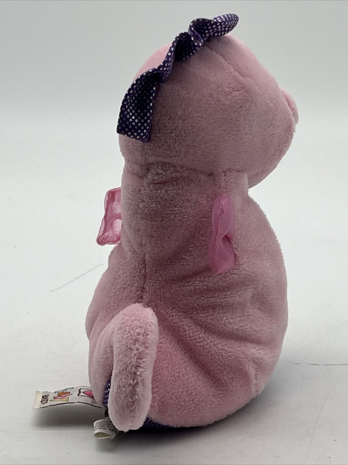 BABY GANZ PINK SEA HORSE WAVE BABIES PLUSH STUFFED RATTLE PINK PURPLE ...