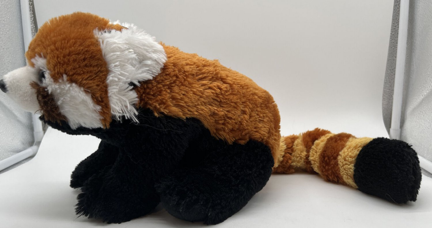 Wild Republic Plush Red Panda Ring Tail Stuffed Animal Toy SILKY SOFT!