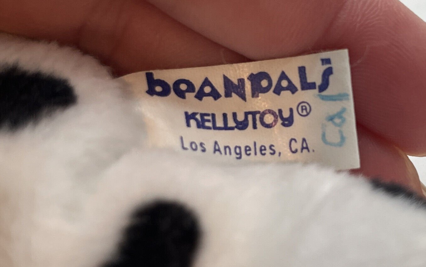 Kellytoy Beanpals Stuffed Plush 6” Dalmatian Dog