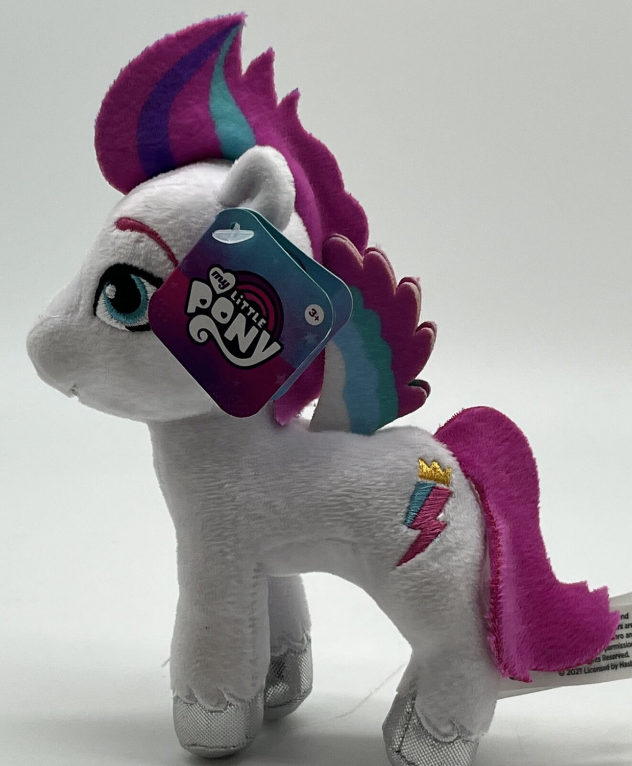My Little Pony 2021 7” Plush White Pegasus Zipp Storm A New Generation NWT