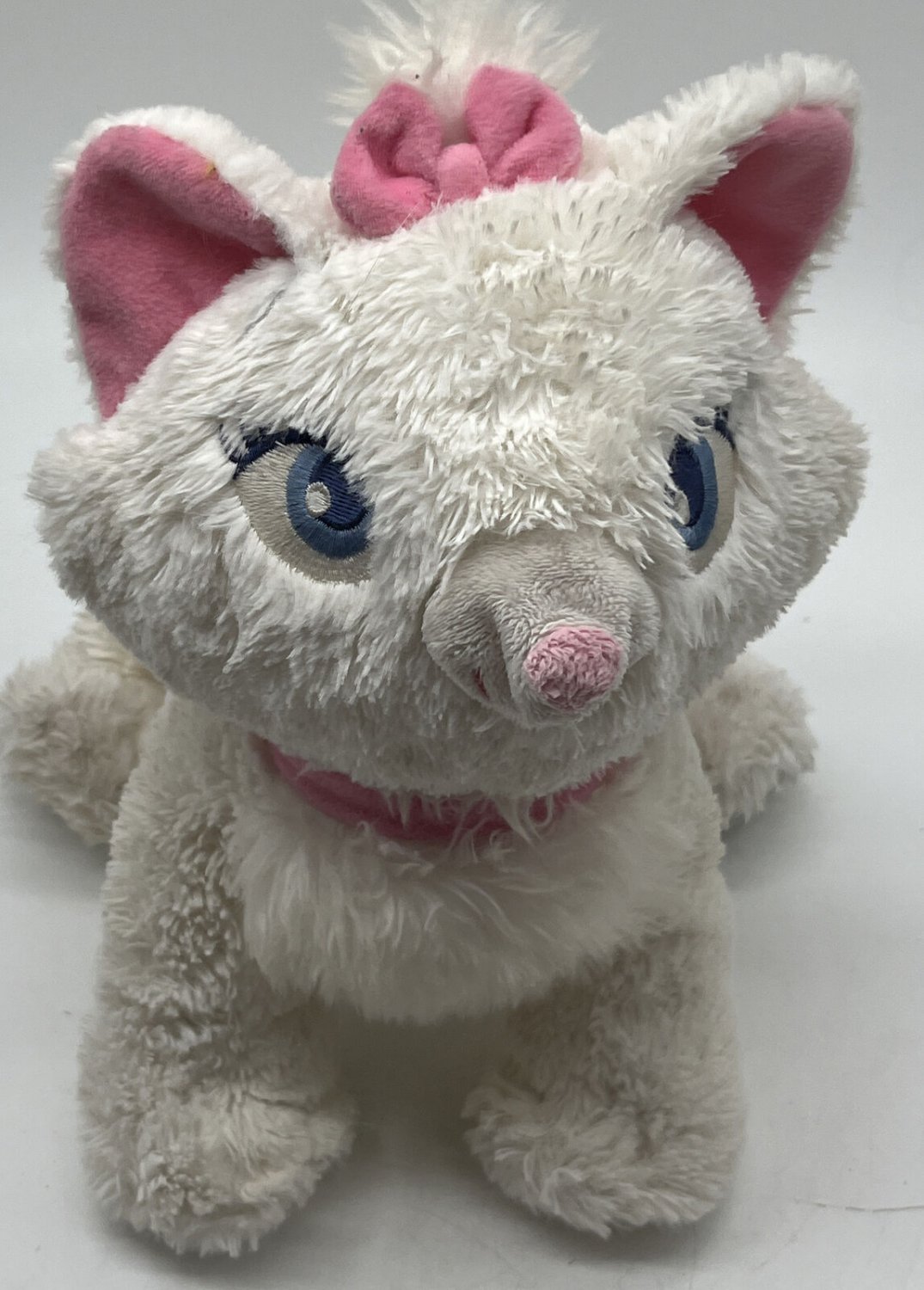 Disney Store Exclusive Aristocats Marie White Cat 12" Soft Plush Floppy