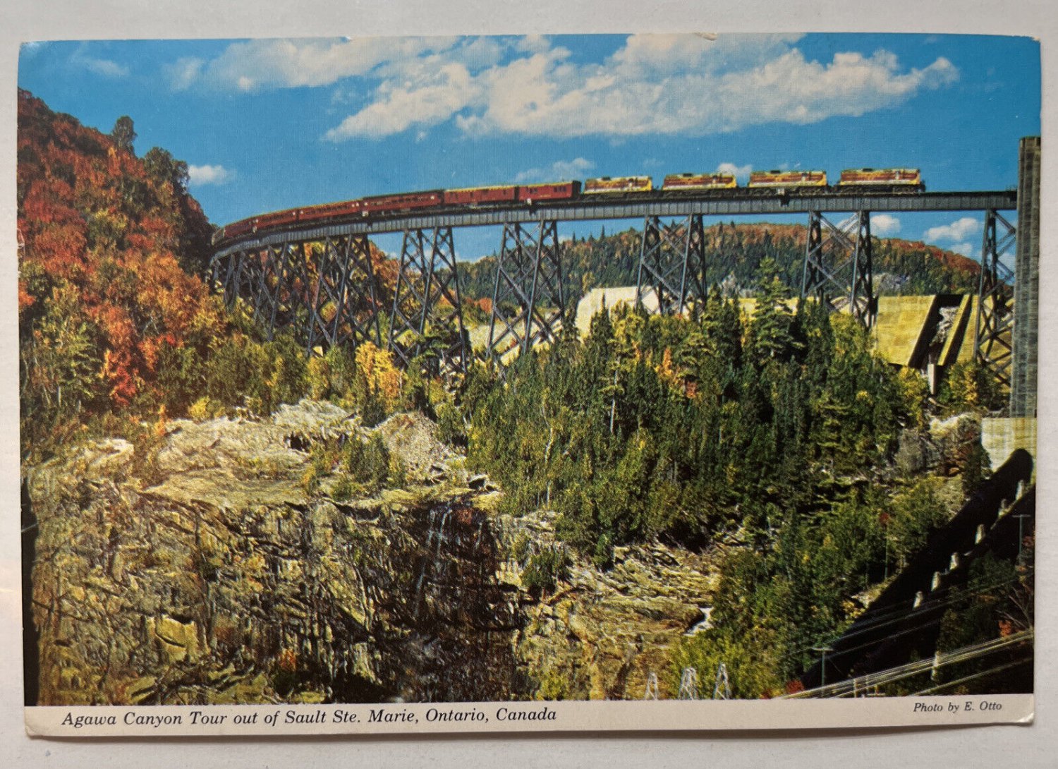 Trestle & Dam On The Montreal River Ontario Canada Note Posted 4” x 6”