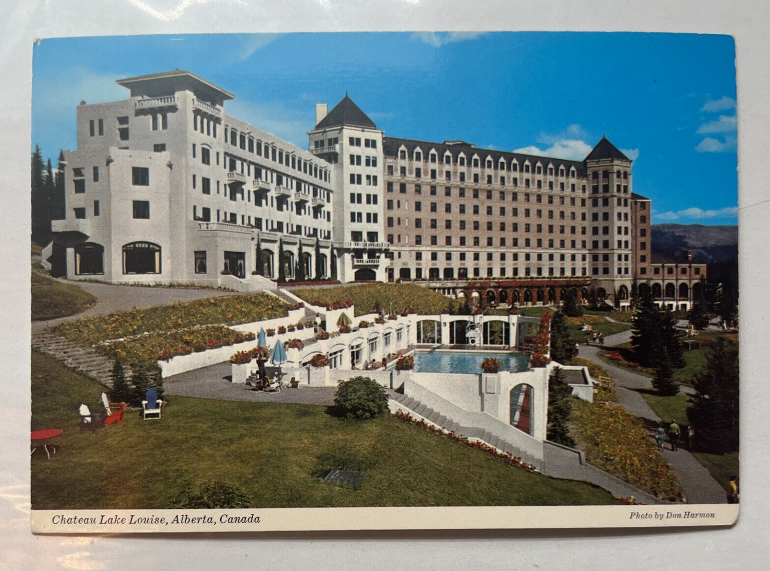 Chateau Lake Louise Canadian Rockies Alberta Postcard 1970s Unposted 4 ...
