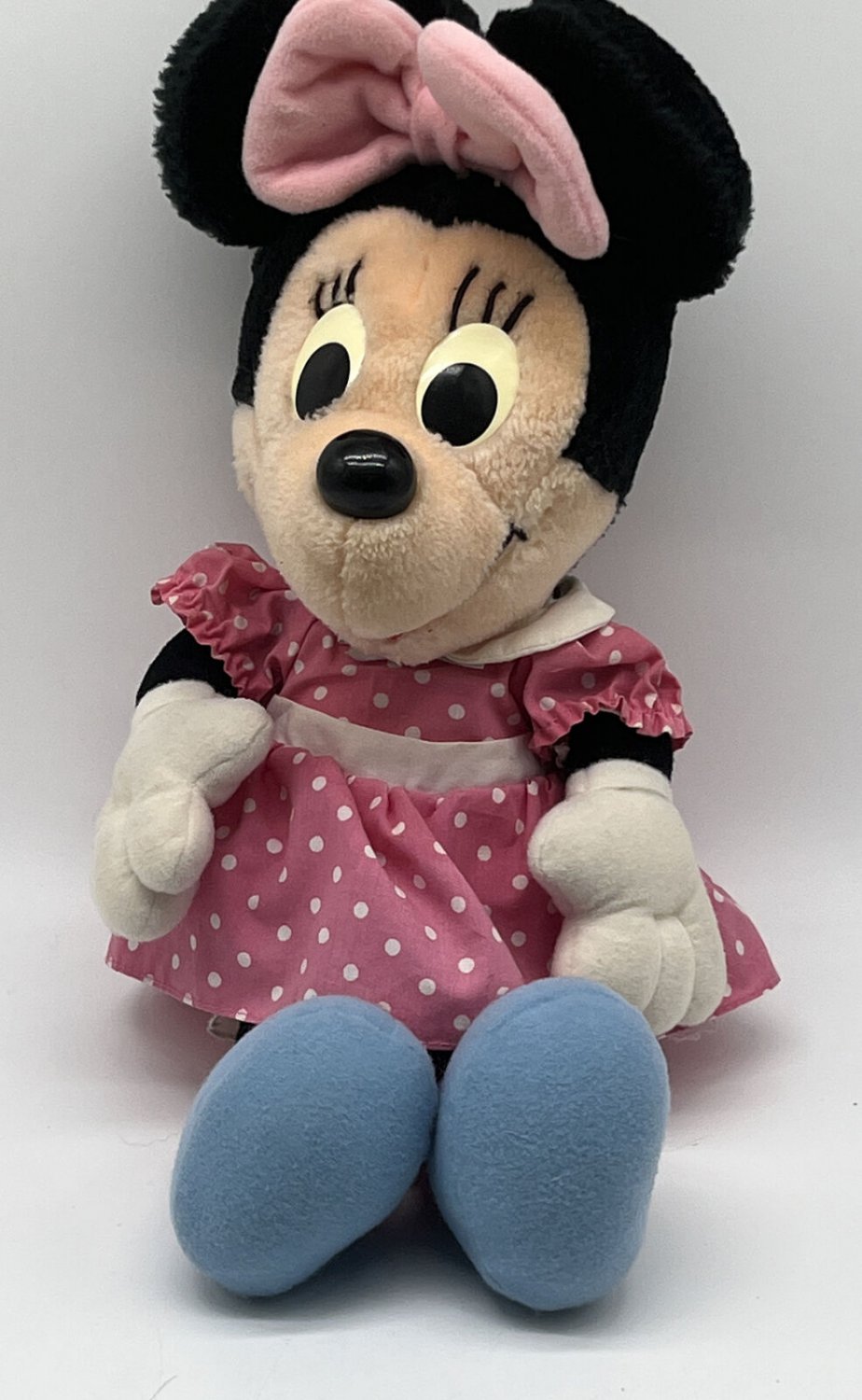 Hasbro Softies MINNIE MOUSE Large 17in Plush Vintage Disney