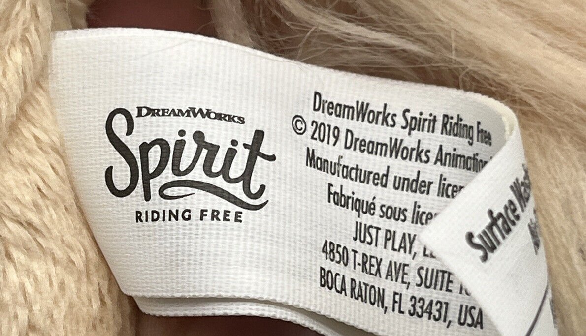 DREAMWORKS SPIRIT RIDING FREE CHICA LINDA PALOMINO TAN PONY HORSE PLUSH ...