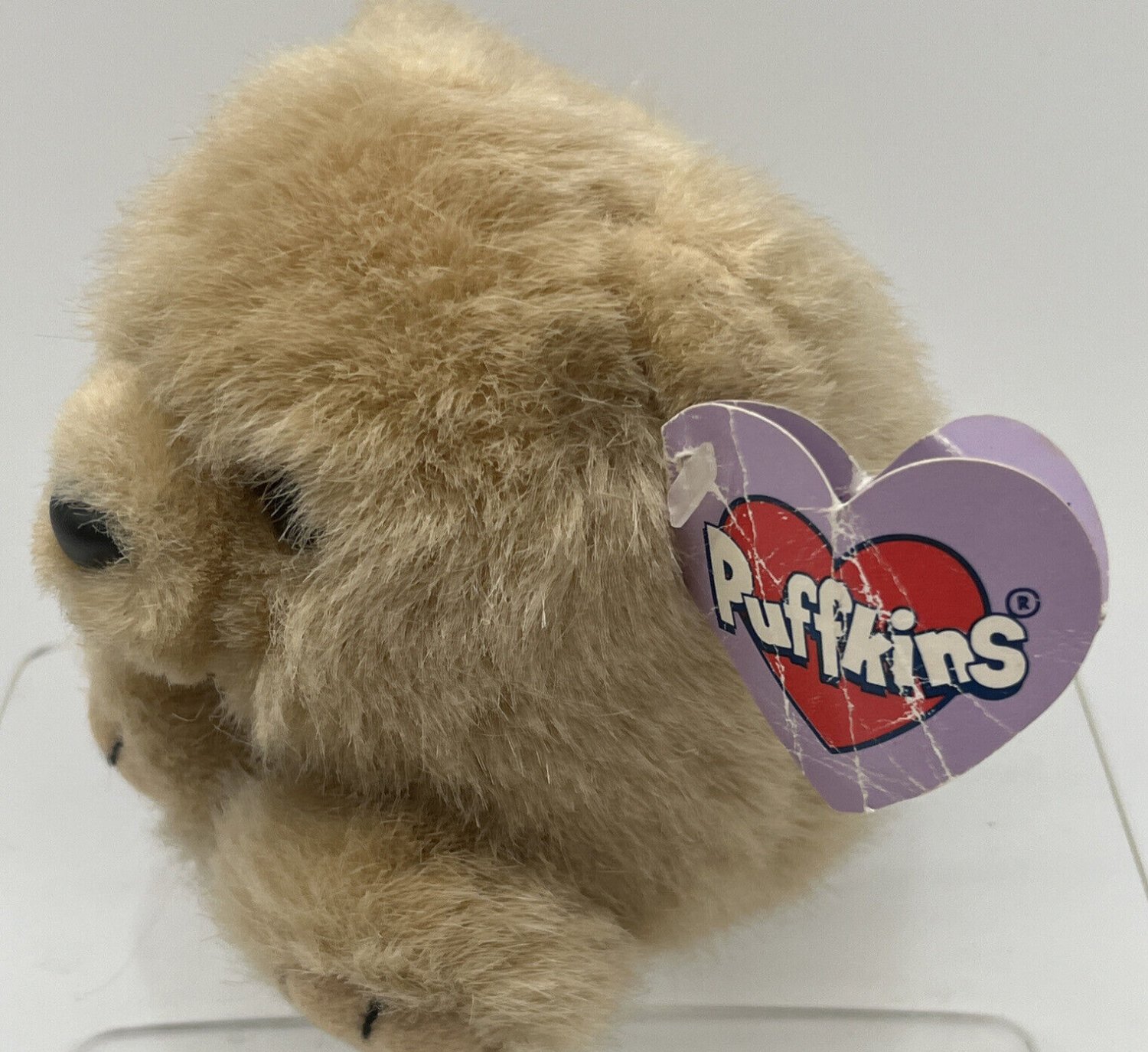 HONEY THE BEAR PUFFKINS By Swibco vintage plush Stuffed Animal /w tags 1997