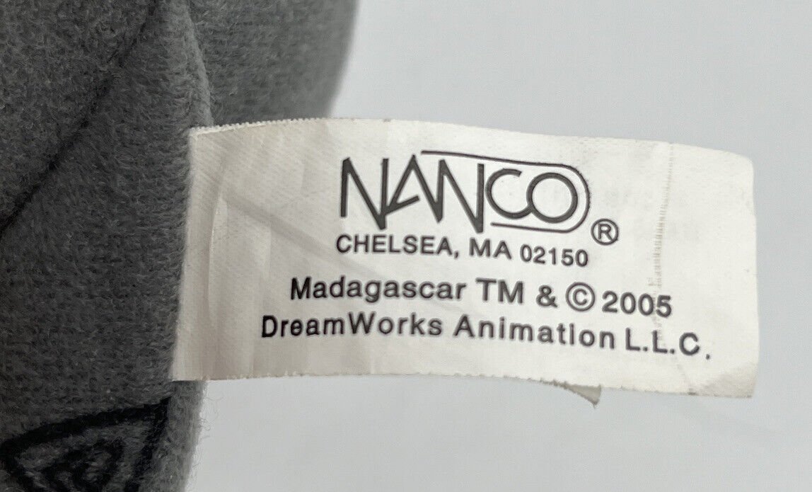Nanco Dreamworks Madagascar Gloria Plush 14" Hippopotamus Hippo Stuffed ...