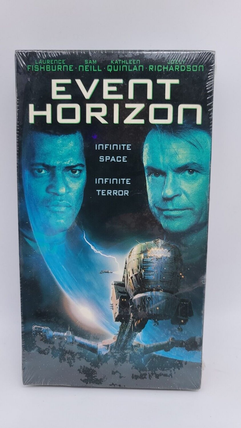 NEW Event Horizon VHS 1998 Sealed W/ Water Stamp Mark