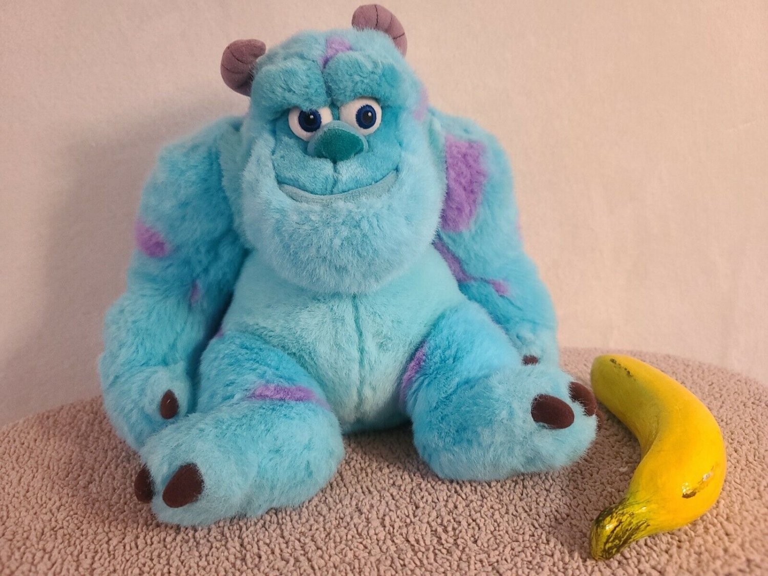 Disney Store Pixar 12" Sully James P. Sullivan Monster Inc Plush *CLEAN*