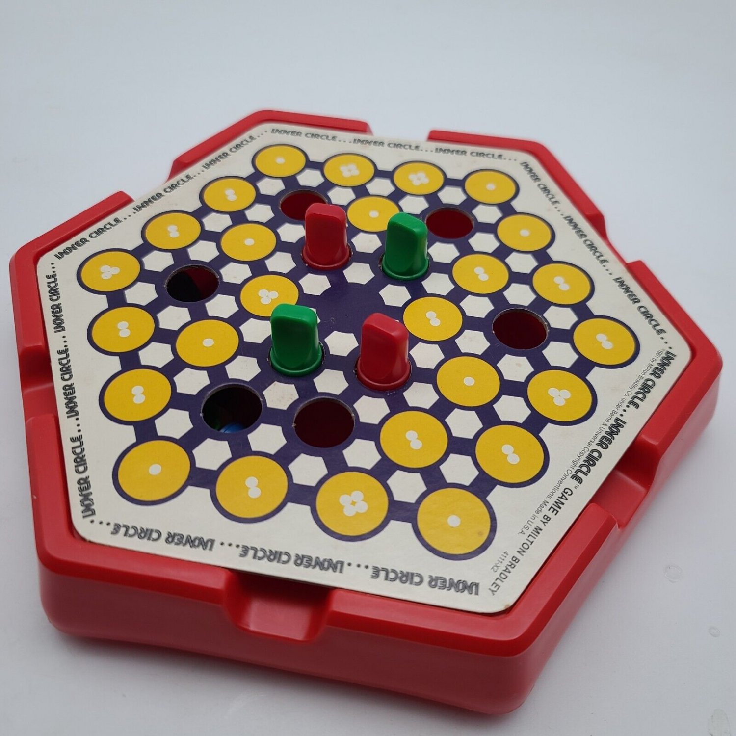 Vintage 1981 Inner Circle Board Game MILTON BRADLEY 100% Complete