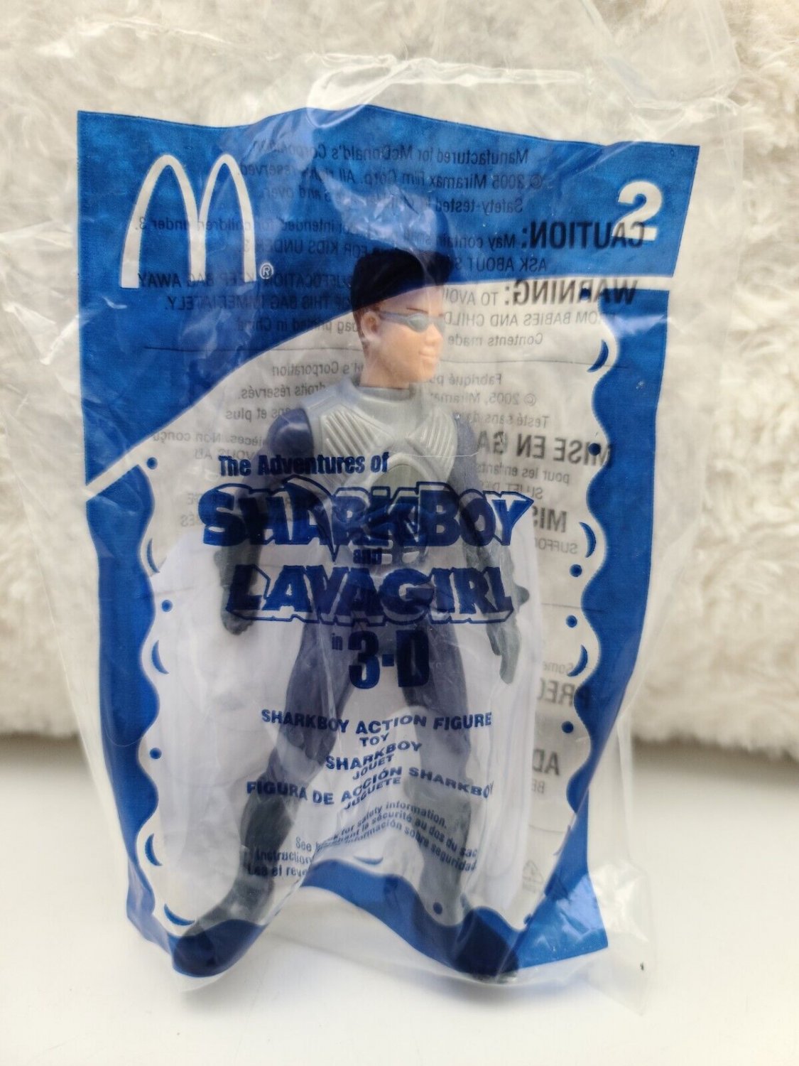 2005 Sharkboy and Lavagirl 3-D McDonalds Happy Meal Toy - Sharkboy #2