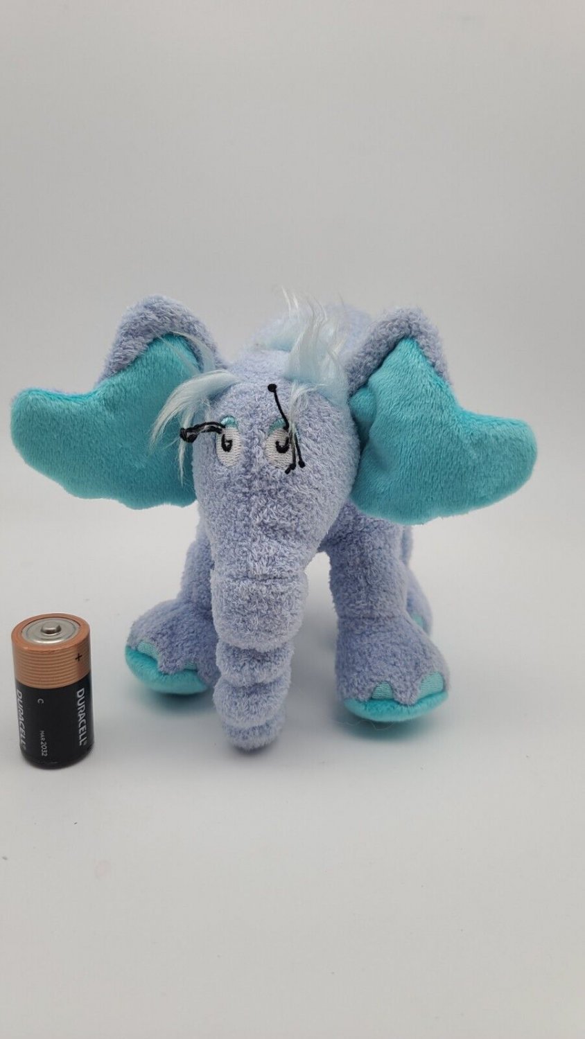 Manhattan Toy Dr. Seuss Horton 6" Soft Plush Stuffed Animal Toy