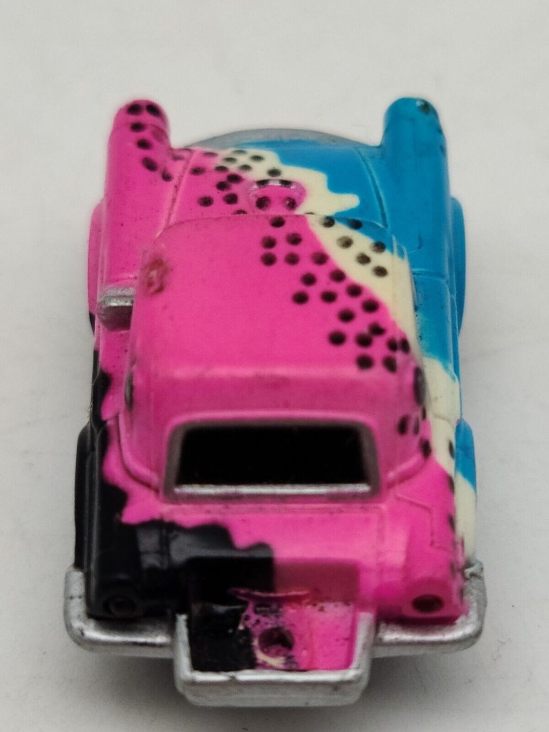 RARE Micro Machines 1989 '56 Ford Thunderbird Blue & Pink With Leopard ...