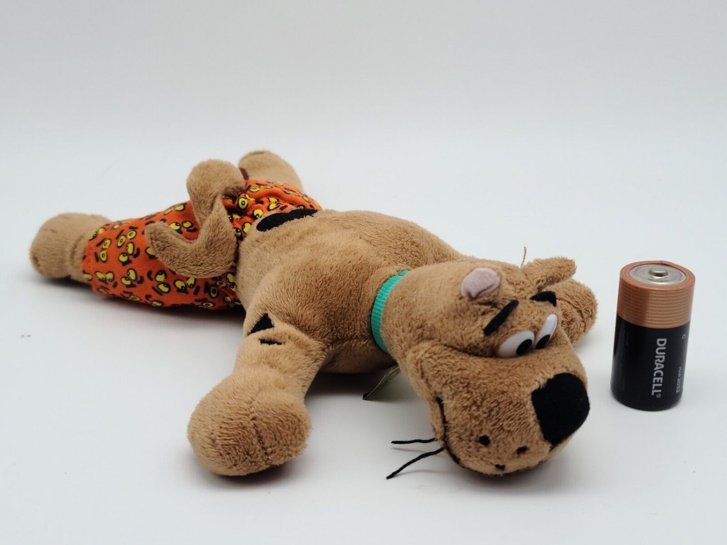 Cartoon Network SCOOBY-DOO DOG IN SHORTS LAYING DOWN 10" Plush STUFFED ...