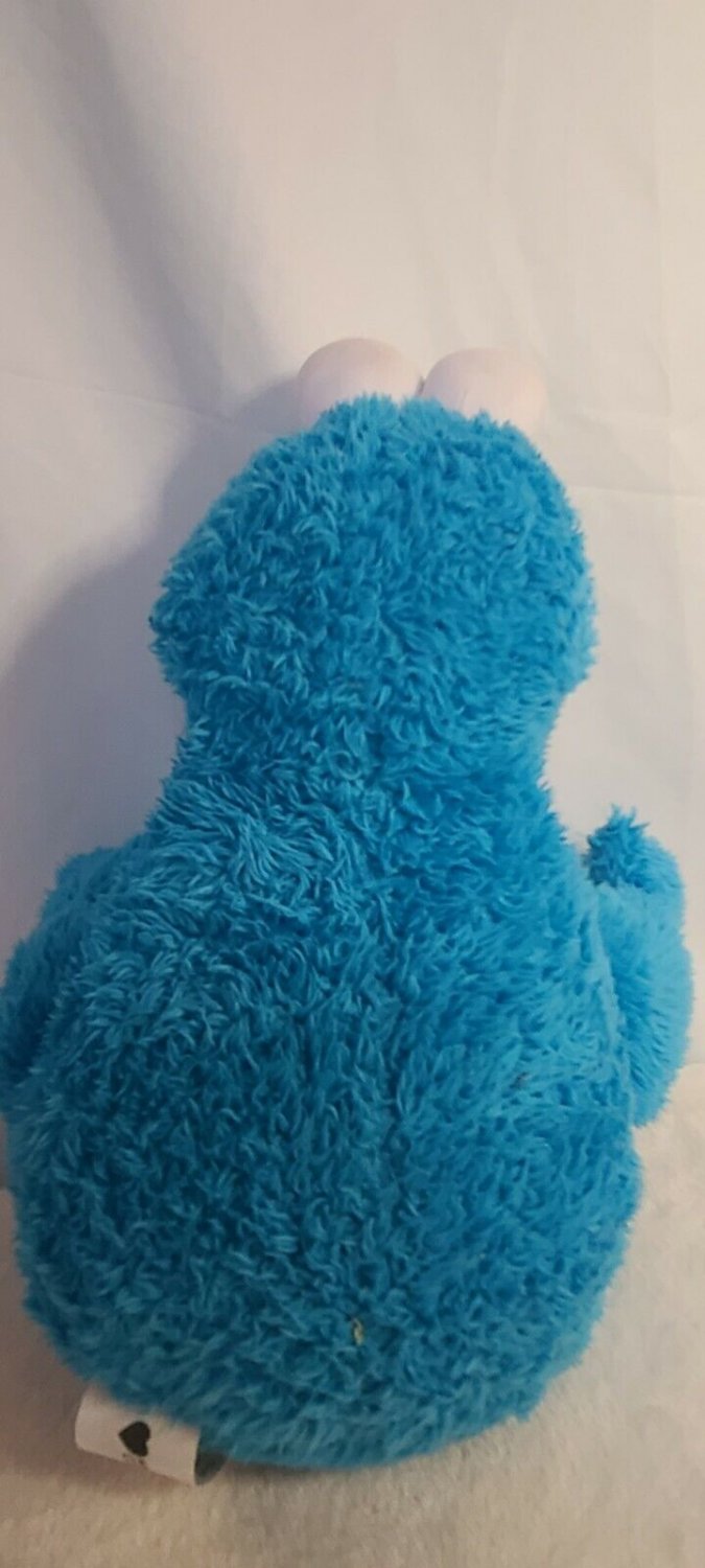 Sesame Street Cookie Monster Blue Plush Stuffed Animal Muppet Toy 11 ...
