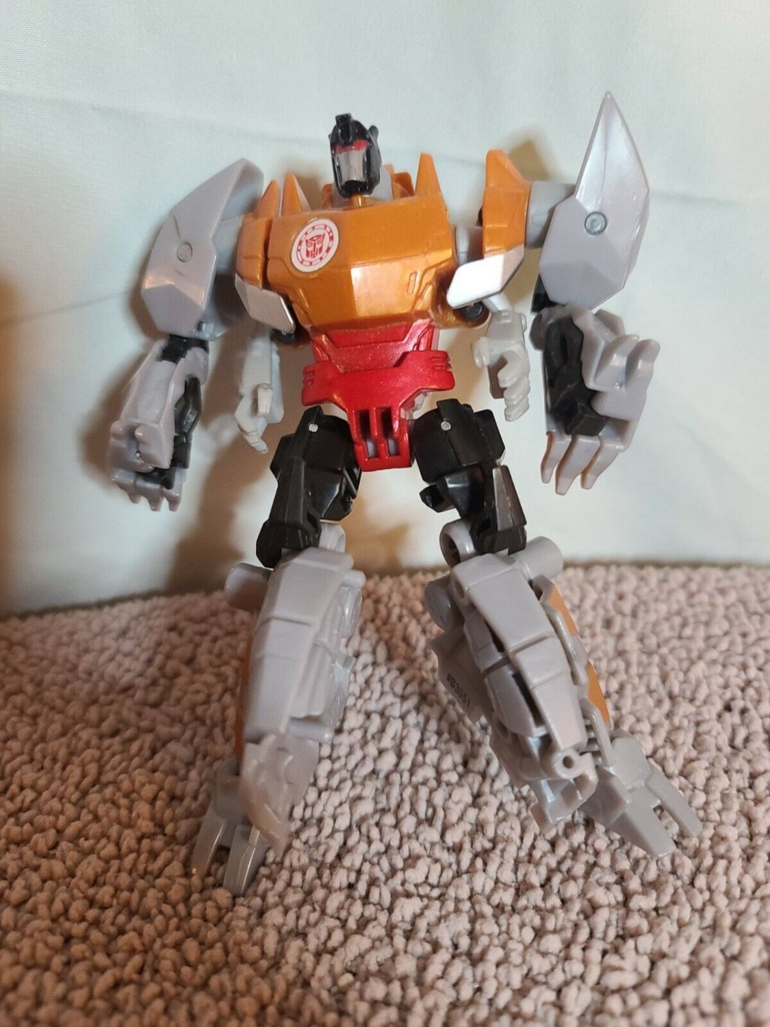 TRANSFORMERS WARRIOR CLASS~GOLD ARMOR GRIMLOCK~ROBOTS IN DISGUISE ...