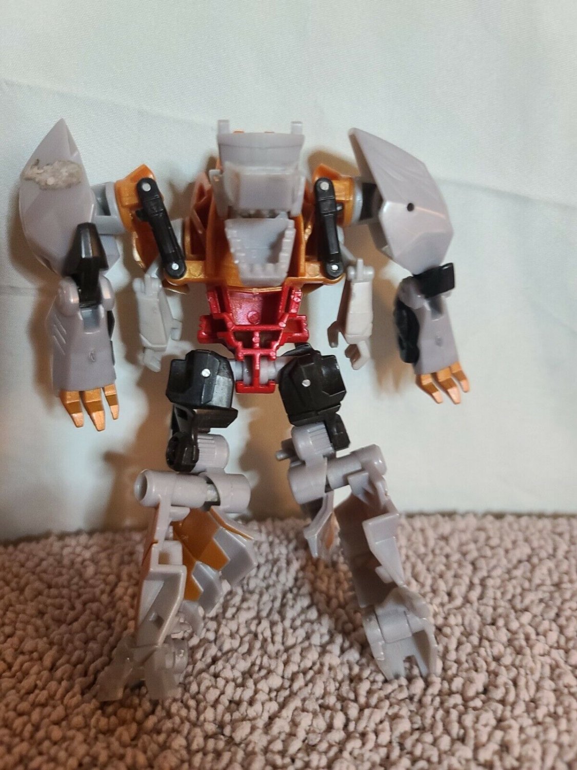 TRANSFORMERS WARRIOR CLASS~GOLD ARMOR GRIMLOCK~ROBOTS IN DISGUISE ...