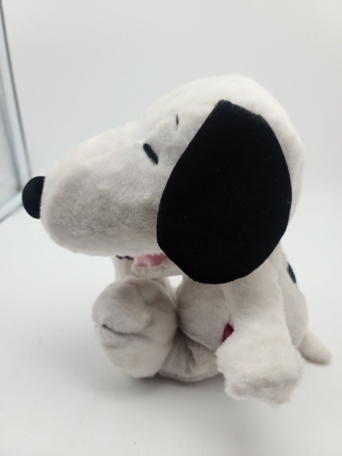 Peanuts 13” Plush Laughing SNOOPY Dog White Talking Stuffed Toy WORKS ...