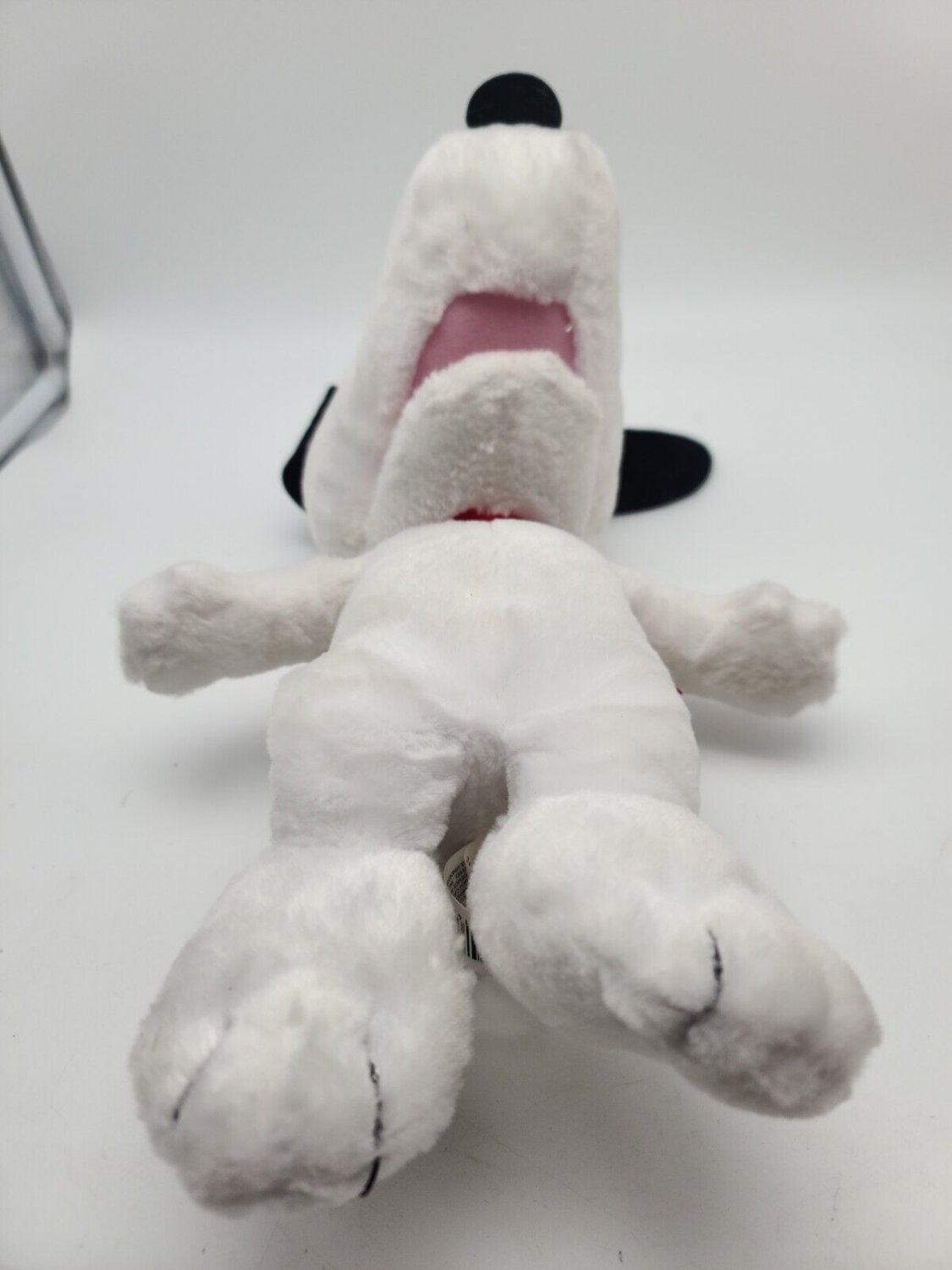 Peanuts 13” Plush Laughing SNOOPY Dog White Talking Stuffed Toy WORKS ...