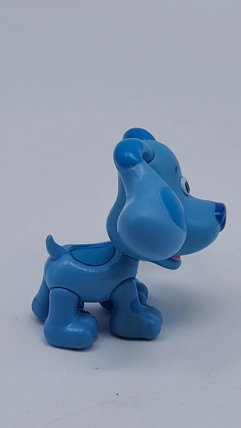 Viacom 2019 Blues Clues Blue Dog PVC Figure Nick Jr Cake Topper Toy 2.5"