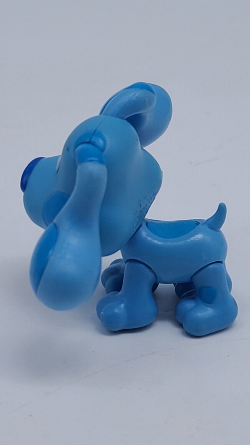 Viacom 2019 Blues Clues Blue Dog PVC Figure Nick Jr Cake Topper Toy 2.5"