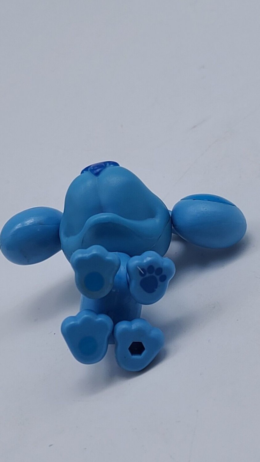 Viacom 2019 Blues Clues Blue Dog PVC Figure Nick Jr Cake Topper Toy 2.5"