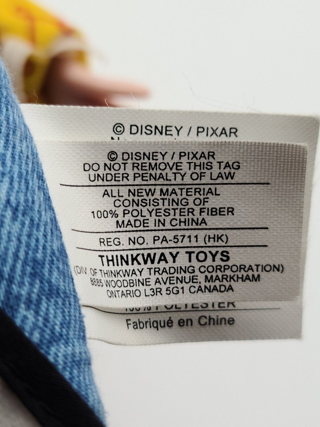 VINTAGE THINKWAY Toy Story Talking Jessie Doll w/ Blinking Eyes WORKS ...