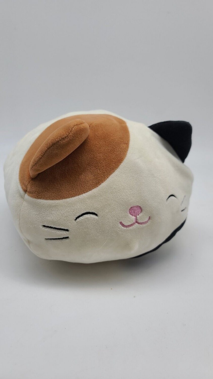 Squishmallows Stackable KellyToy Cameron Cam Calico Cat 8" Plush Toy CLEAN