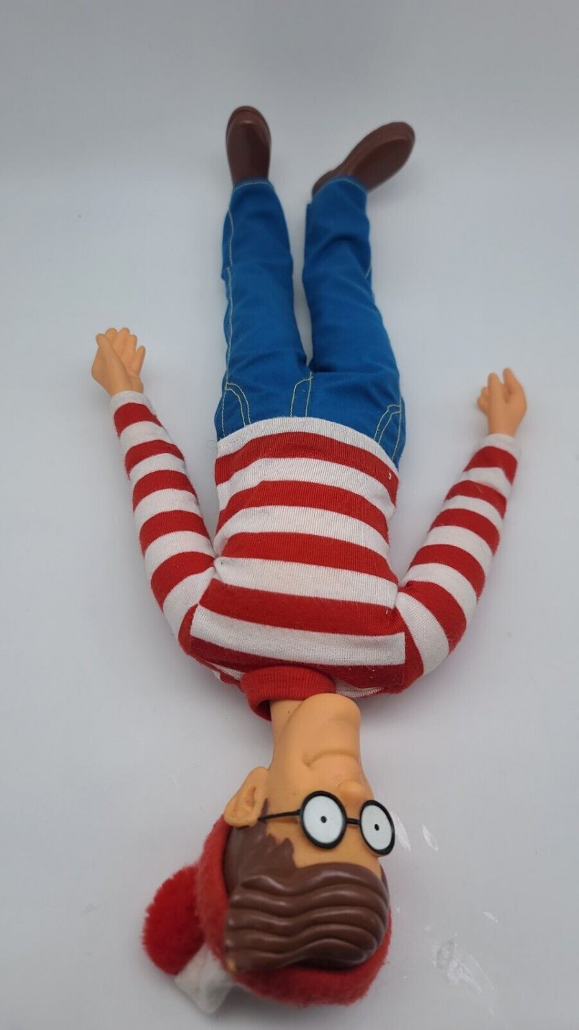 WHERE’S WALDO DOLL 18 inch 1991 VINTAGE