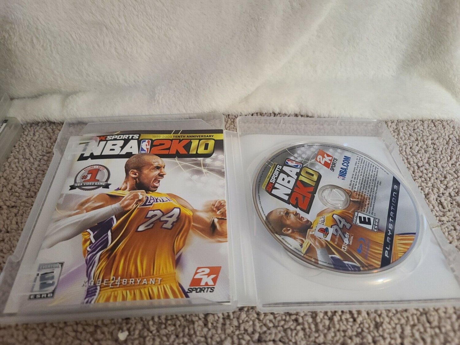 NBA 2K10 10th Anniversary 2K Sports Kobe Byrant Cover