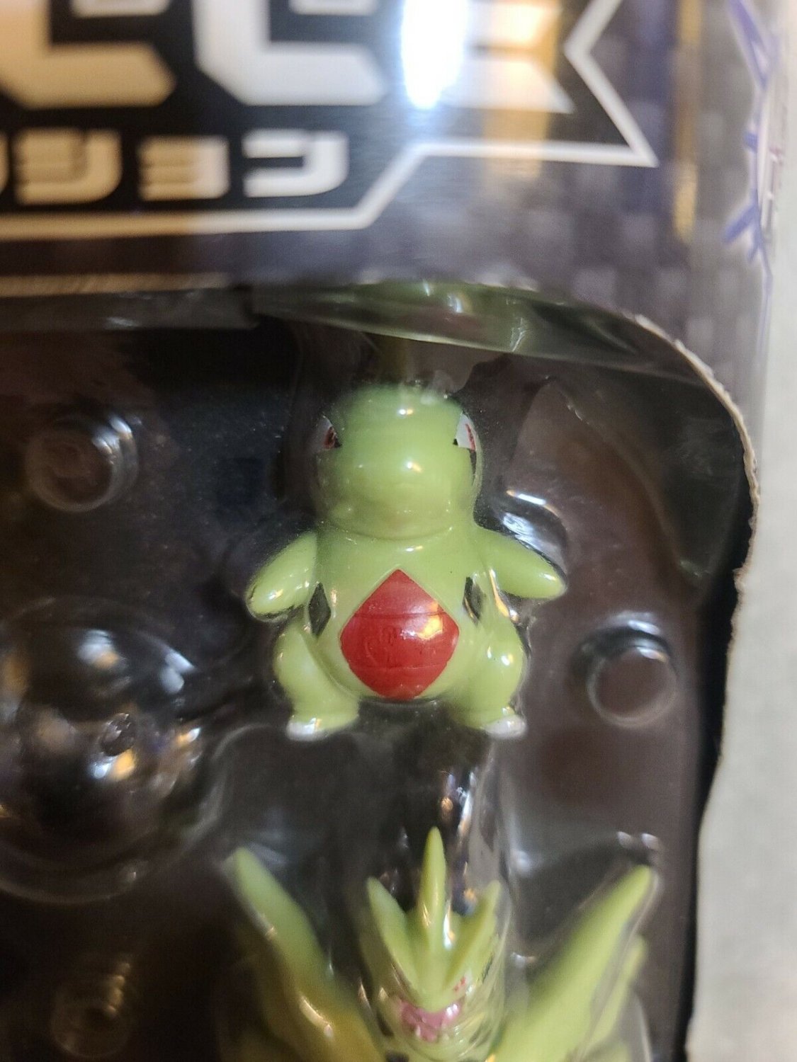 TakaraTomy Japanese Pokemon Moncolle Mega Evolution Pack Mega Tyranitar Larvitar