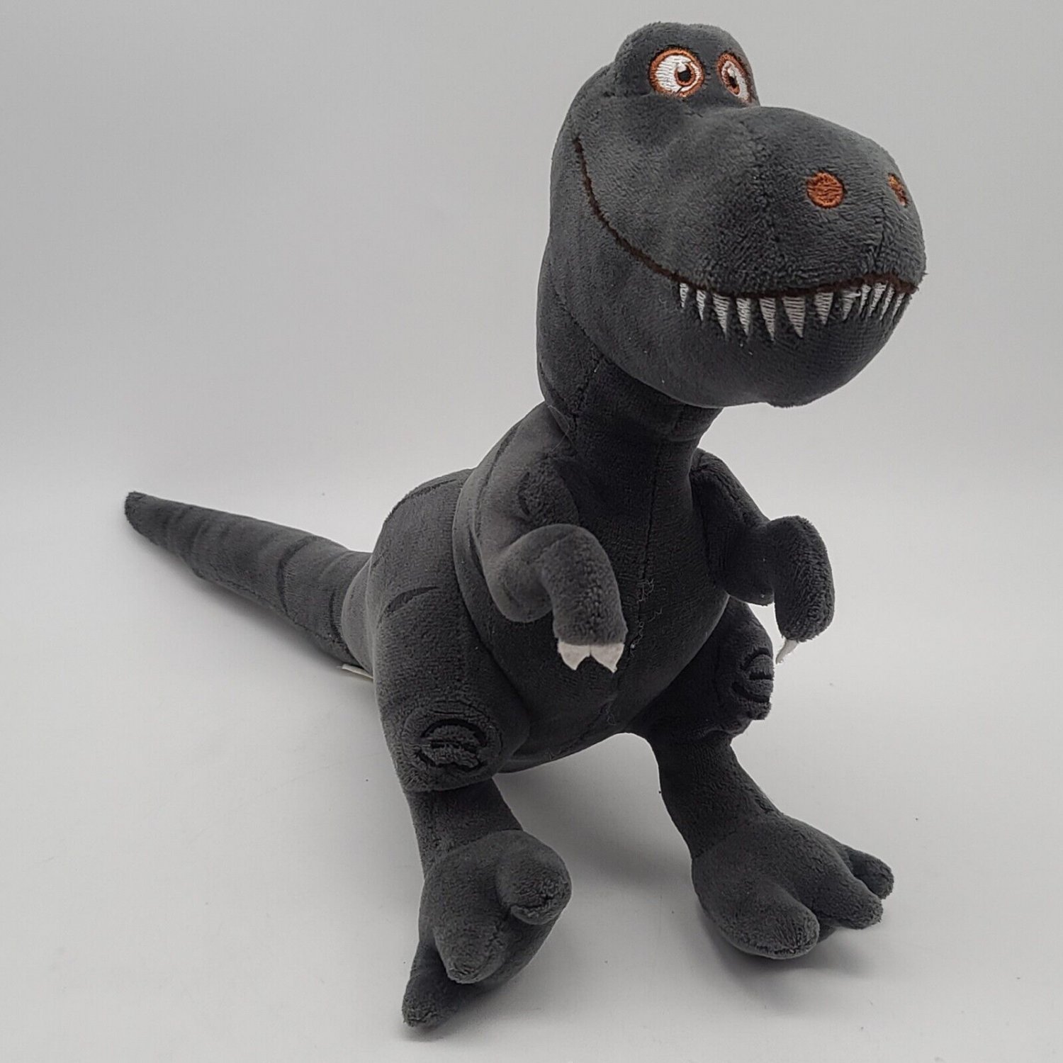Bed Time T-REX Stuffed Animal TOY 12" Plush Tyrannosaurus DINOSAUR Gray ...