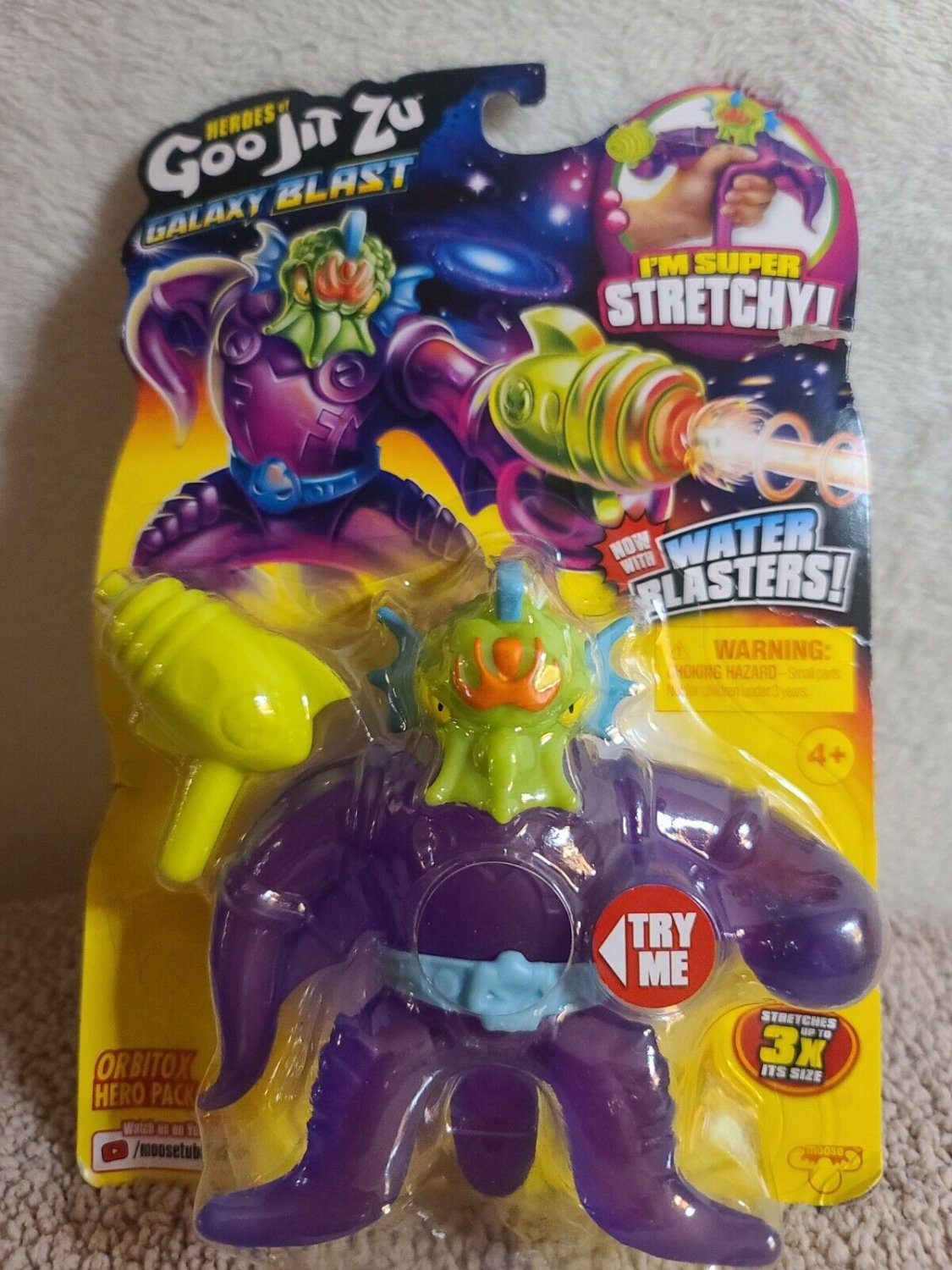 Heroes of Goo Jit Zu Galaxy Blast ORBITOX w/ Water Blaster Hero Pack 2021 - NEW