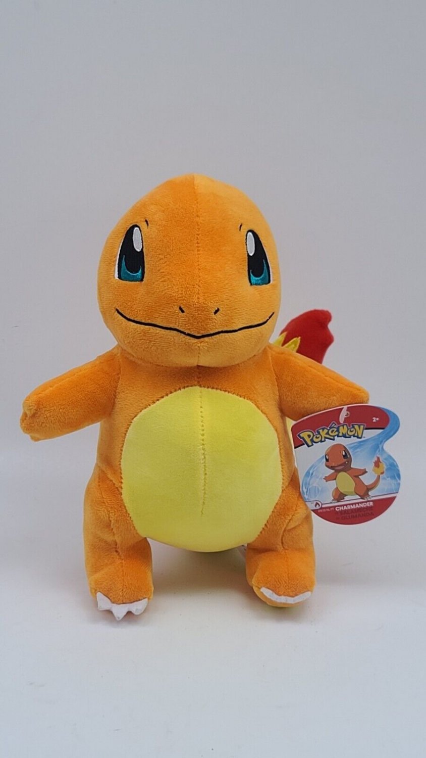 NWT Pokemon Charmander 8" Plush Figure Official WCT Wicked Cool Toys