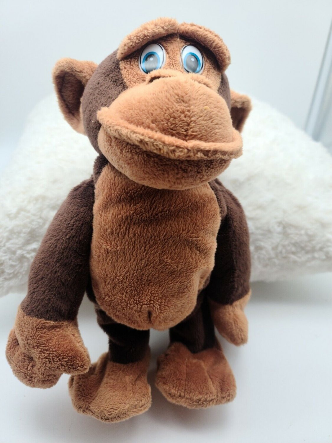 Monkey Plush 11" Gemmy Industries Sings and Dances