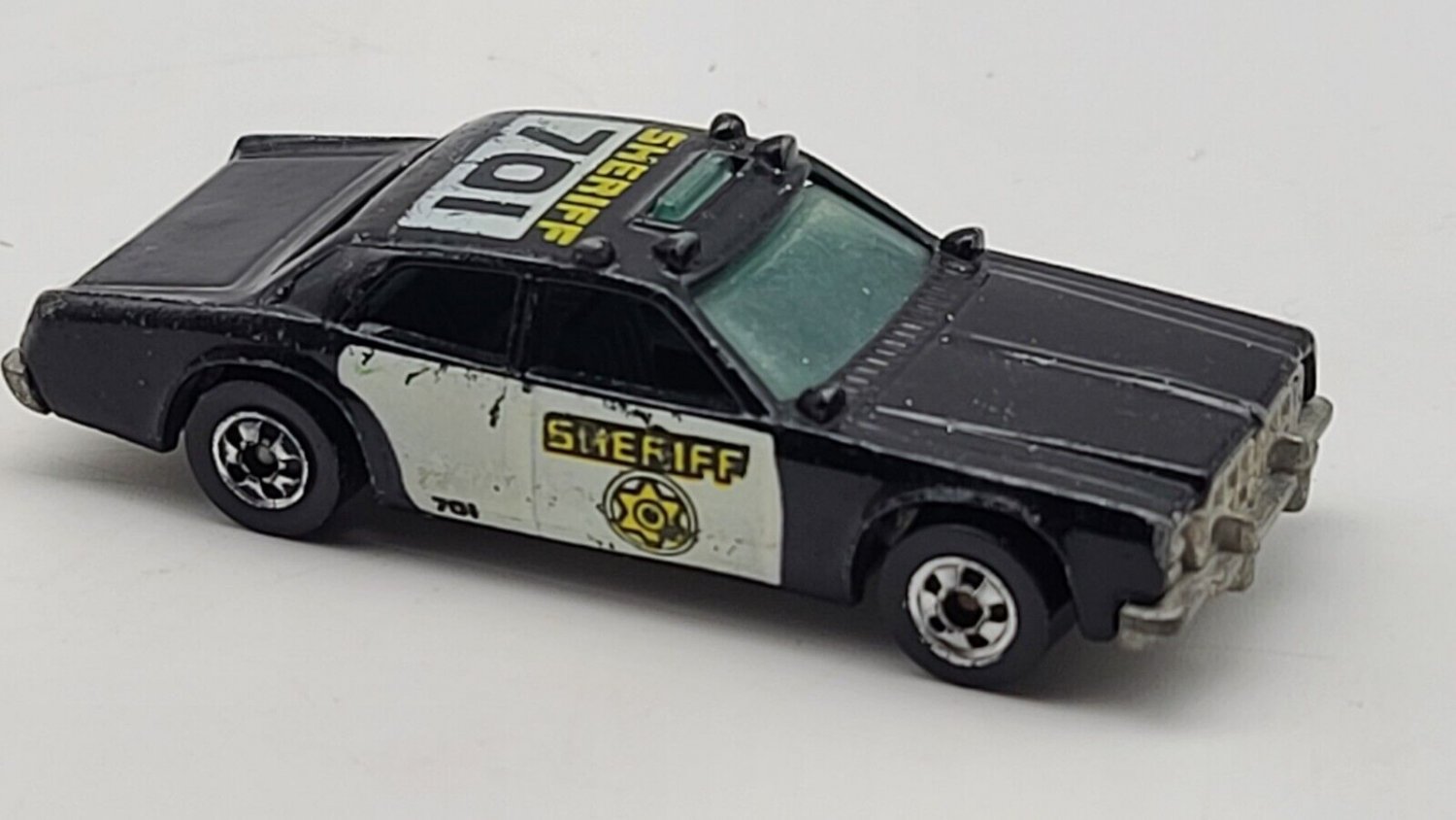 Vintage Hot Wheels 1977 Sheriff #701 Police Car (Mattel, Hong Kong)