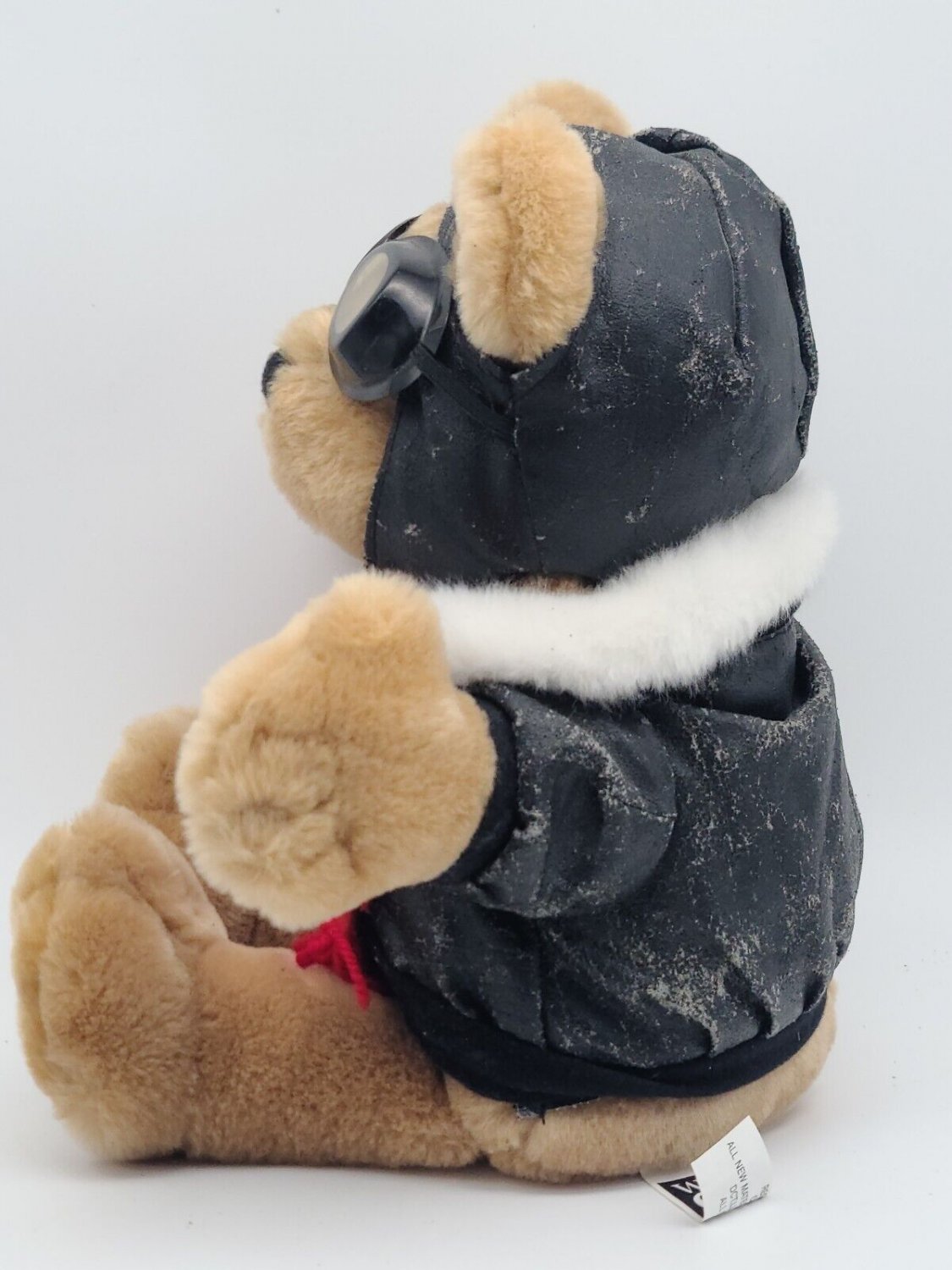 WH Smith Aviator Plush Bear Stuffed Animal Bomber Jacket, Hat and ...