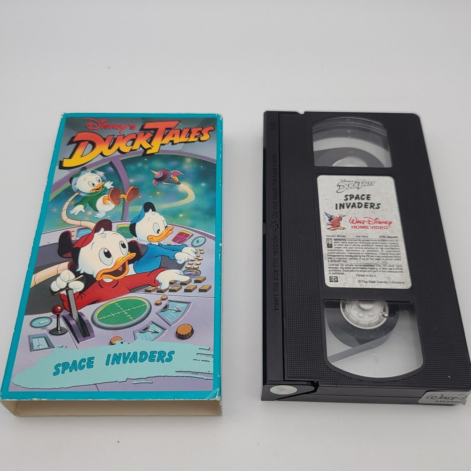 Disneys Ducktales - Space Invaders (VHS, 1990)