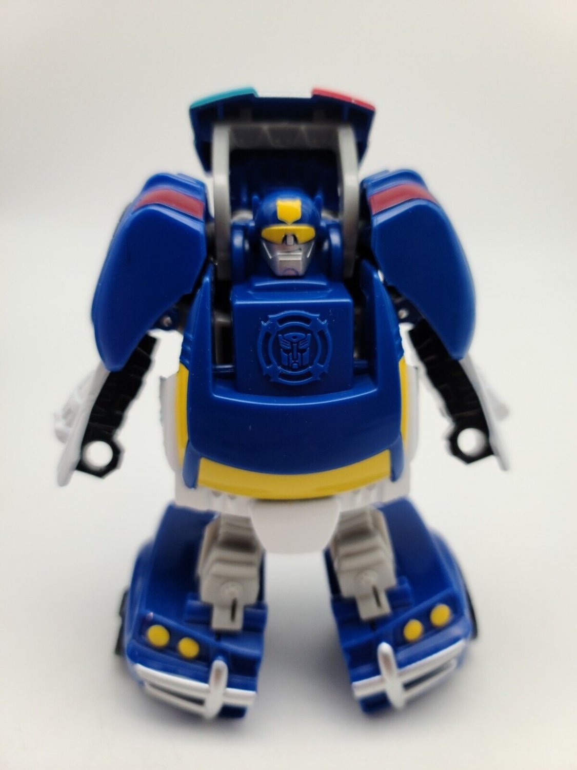 Transformers Chase Police Car Rescue Bots 4" Blue & White