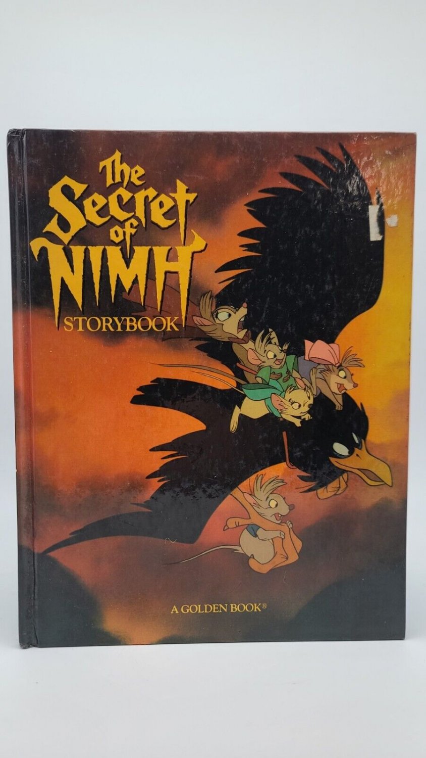 The Secret of Nimh Storybook 1982 A Golden Book