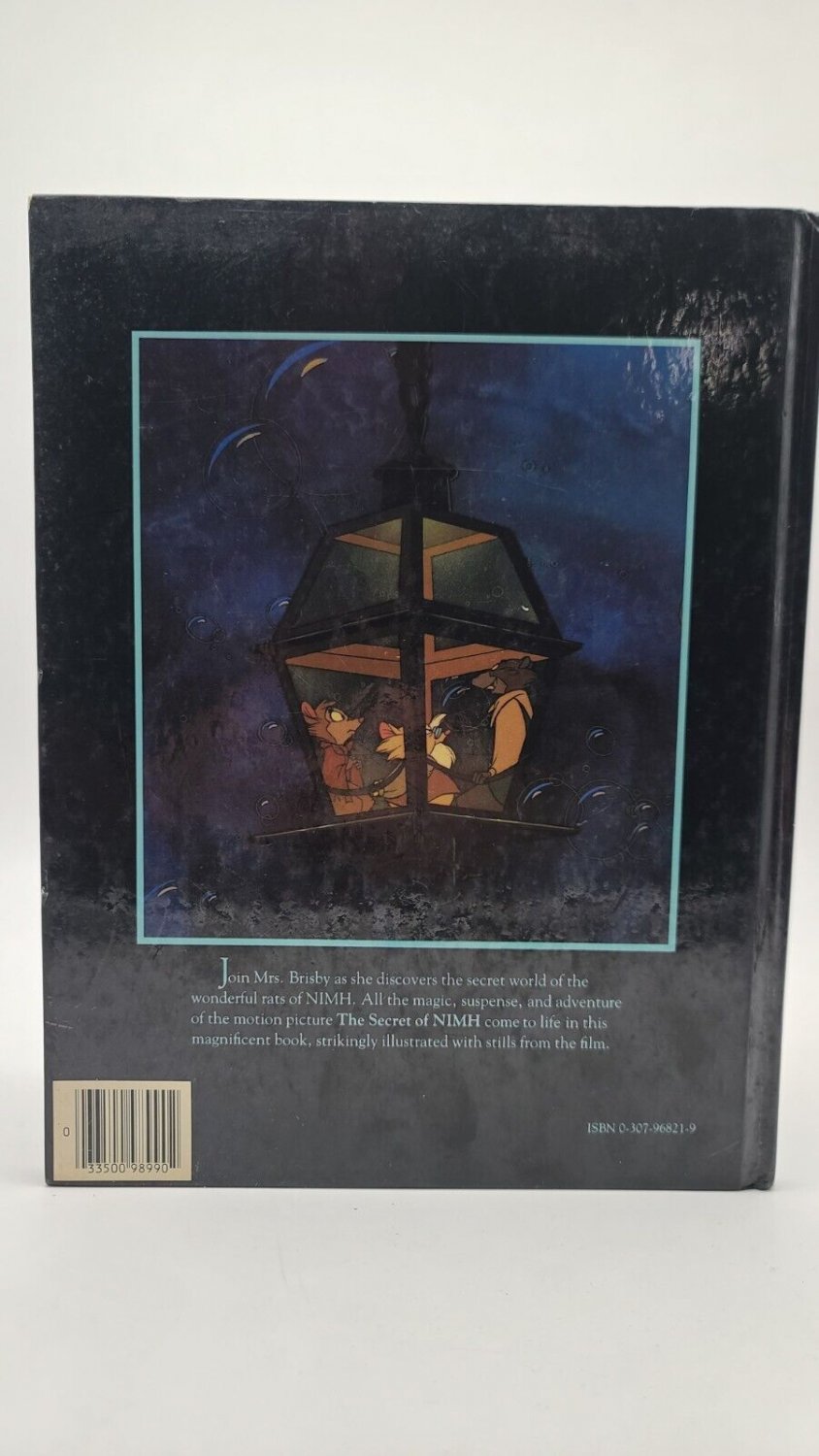 The Secret of Nimh Storybook 1982 A Golden Book