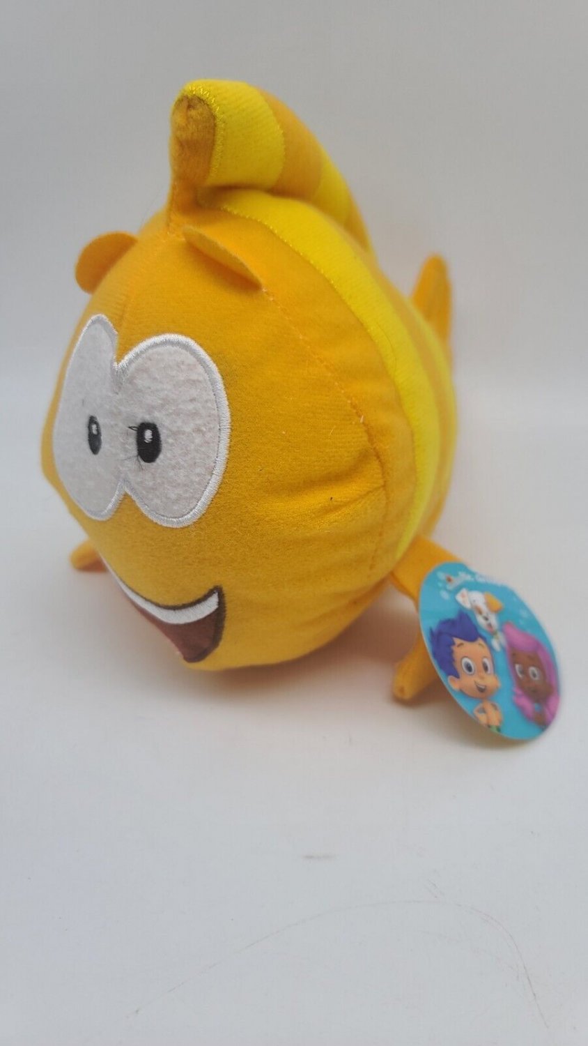 Nickelodeon Bubble Guppies~Plush Orange Fish "Mr Grouper"~8'x6'~NWT