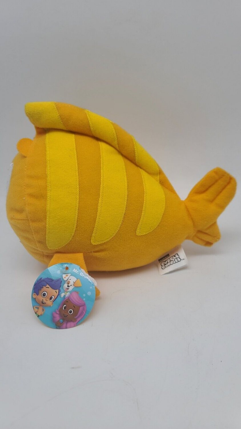 Nickelodeon Bubble Guppies~Plush Orange Fish "Mr Grouper"~8'x6'~NWT
