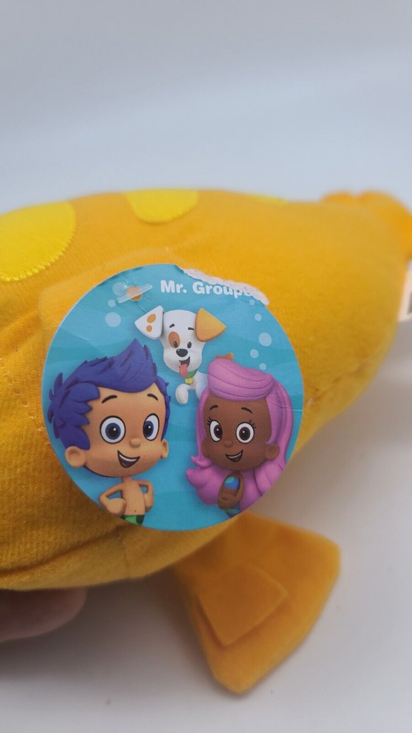 Nickelodeon Bubble Guppies~Plush Orange Fish "Mr Grouper"~8'x6'~NWT