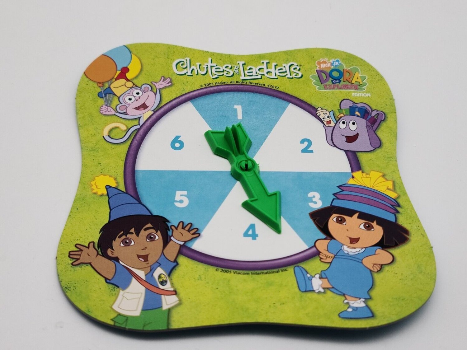 Dora the Explorer Chutes and Ladders Children's Board Game 2005 COMPLETE