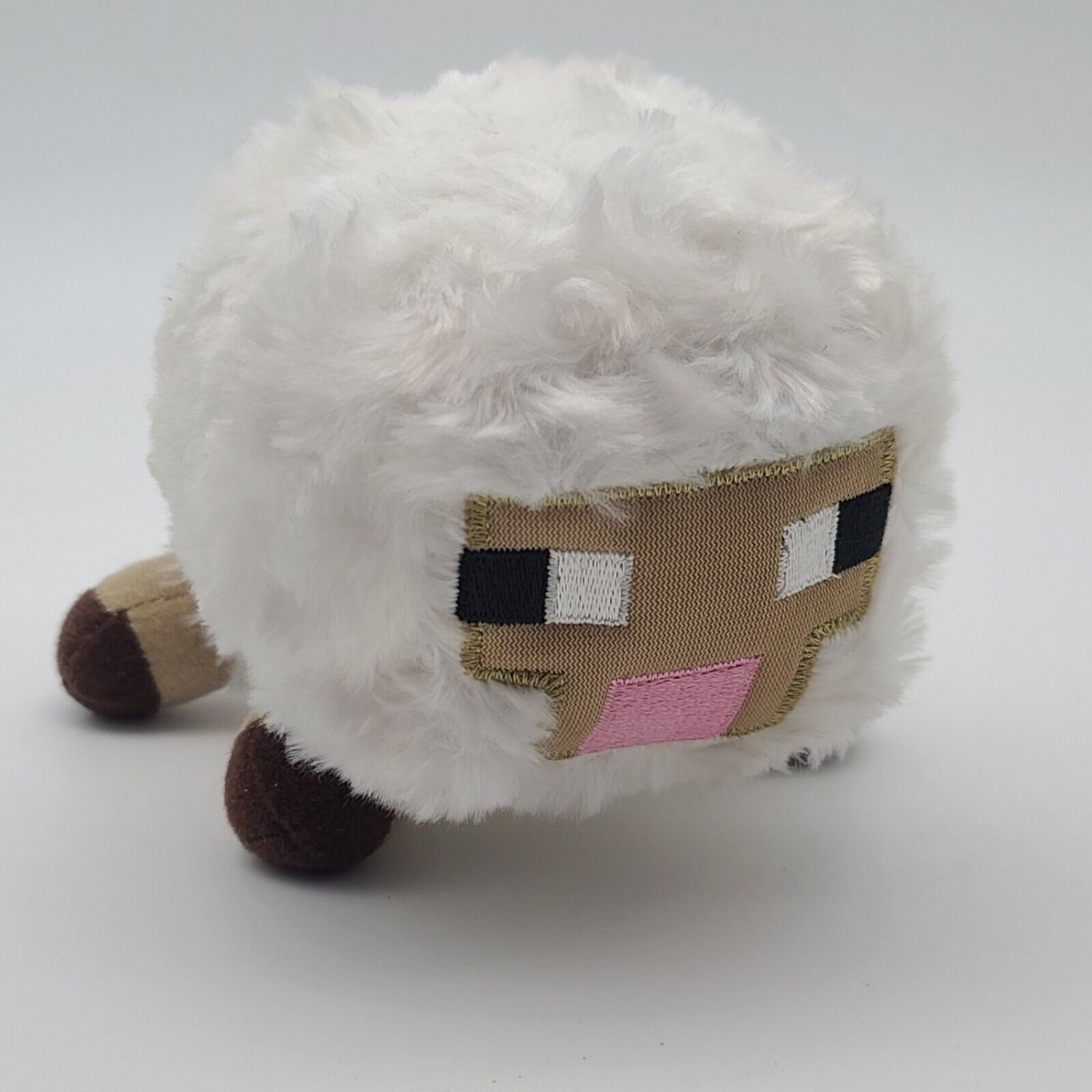 Minecraft Mojang Plush White Lamb Soft 4" Stuffed Sheep Animal Toy SEE PICS