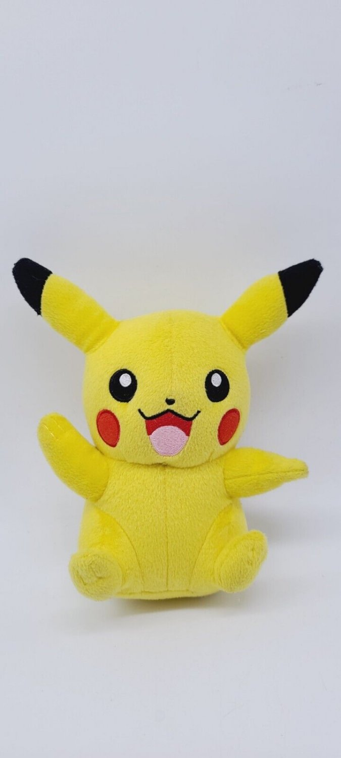 Pokemon Pikachu 9" Doll Plush Stuffed Animal 2019 WCT Wicked Cool Toy ...