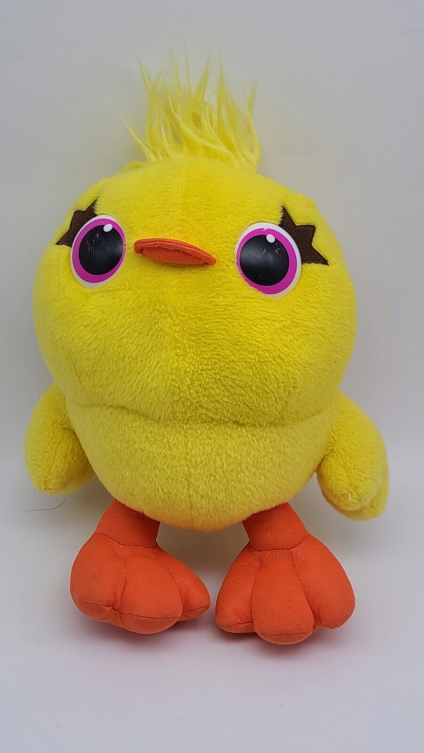 Toy Story 4 Disney Pixar Ducky Huggable Plush Stuffed Animal CLEAN